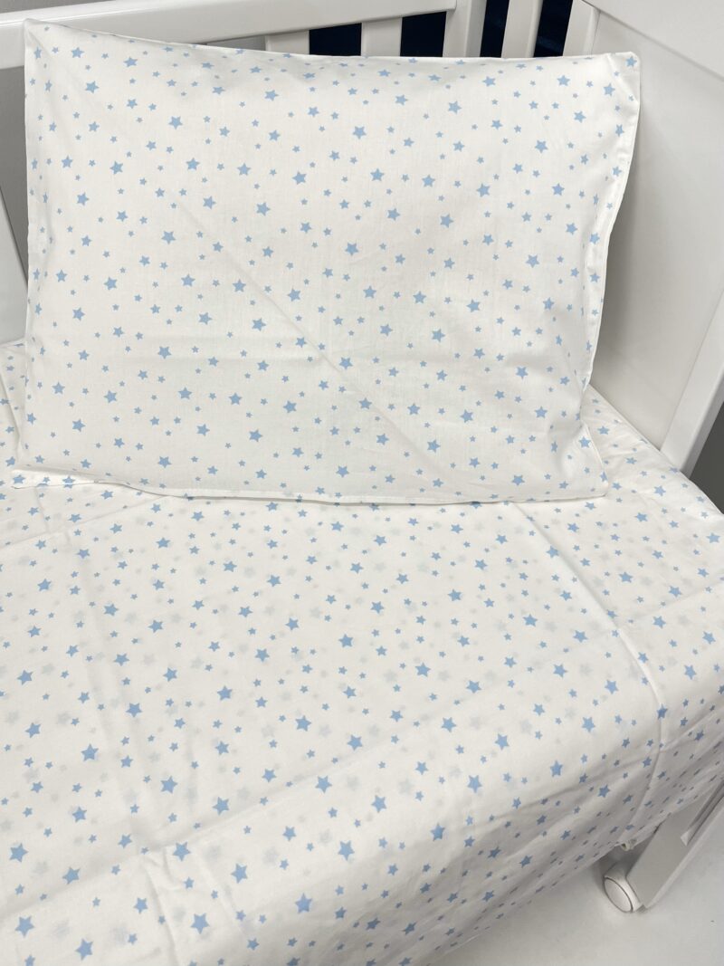 Navlaka za posteljinu “Zvjezdice” 2/1 – plava, 18725 – www.kretex.hr